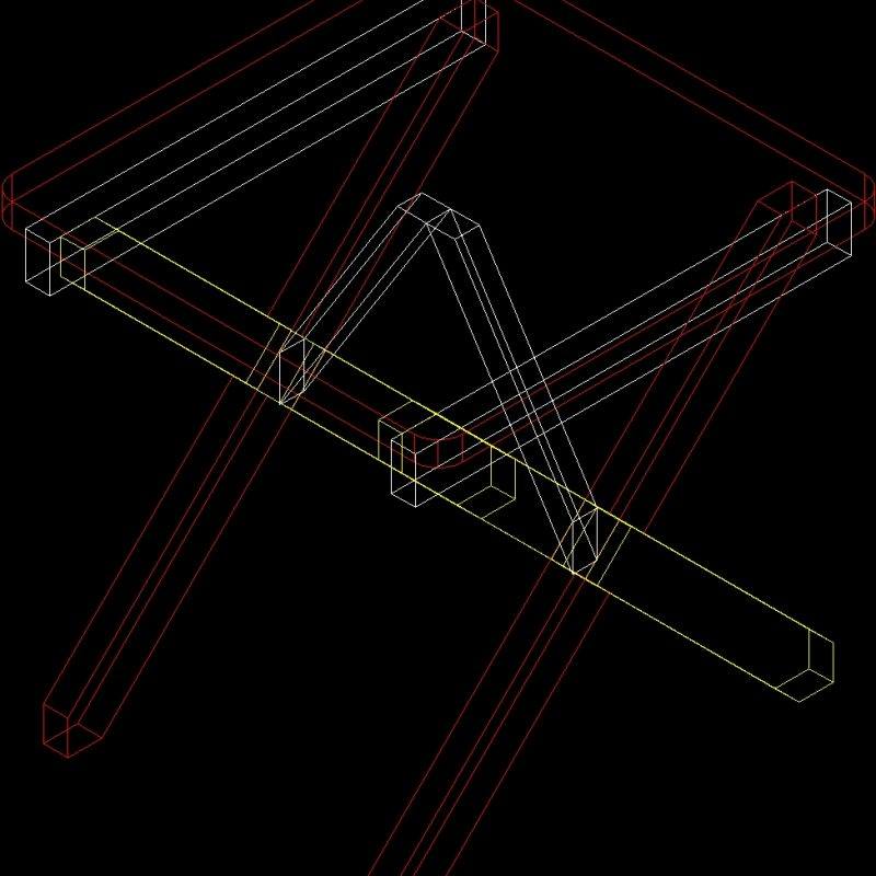 Table 3D DWG Model for AutoCAD • Designs CAD