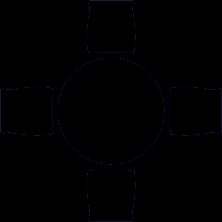 Table DWG Block for AutoCAD • Designs CAD