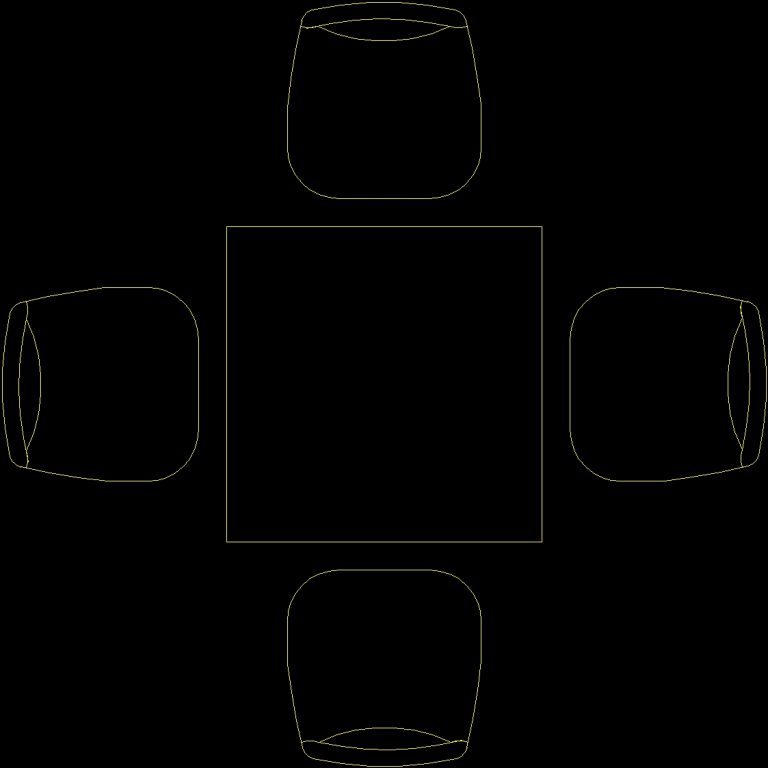 Tables 2D DWG Block for AutoCAD • Designs CAD