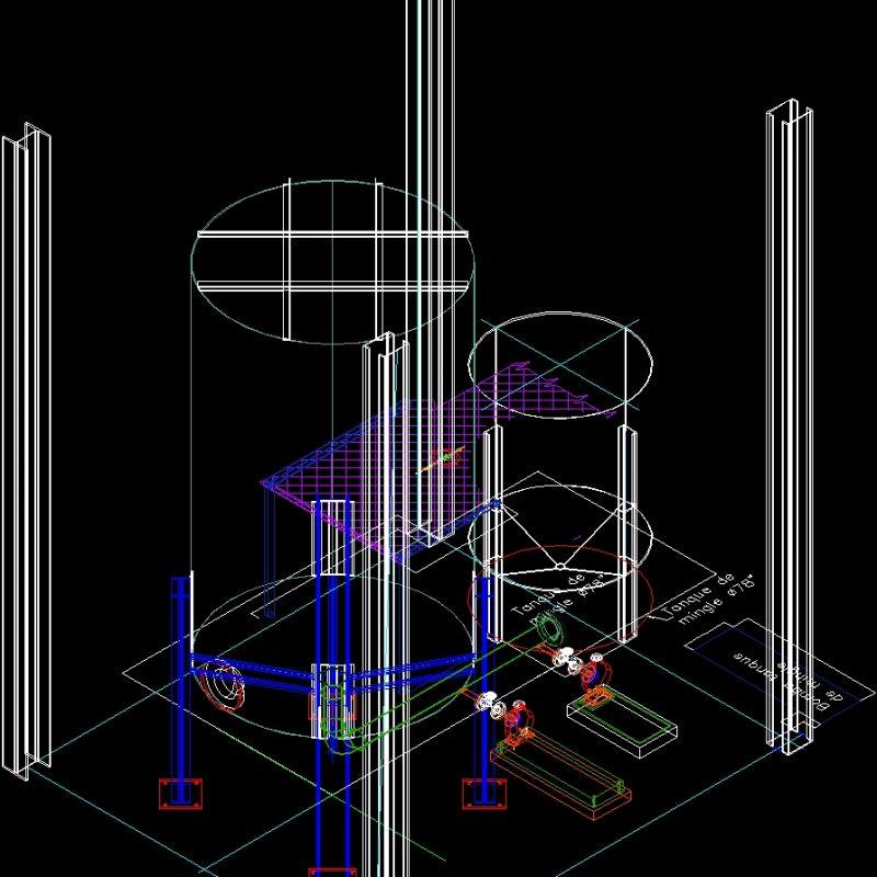 Tank Cap Assembly 10000 Gls DWG Block for AutoCAD • Designs CAD