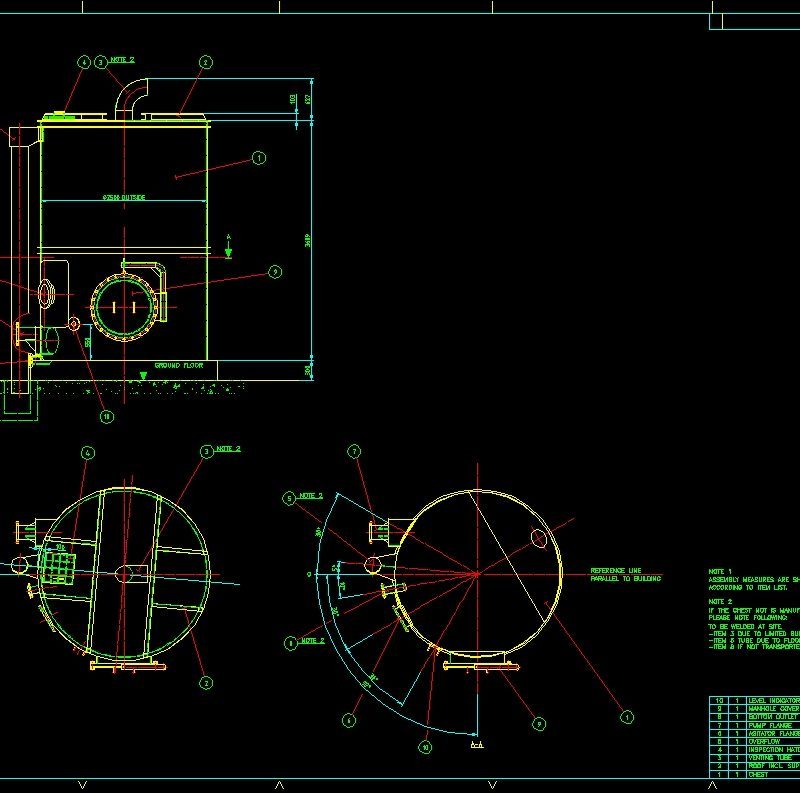 Tank DWG Block for AutoCAD • Designs CAD