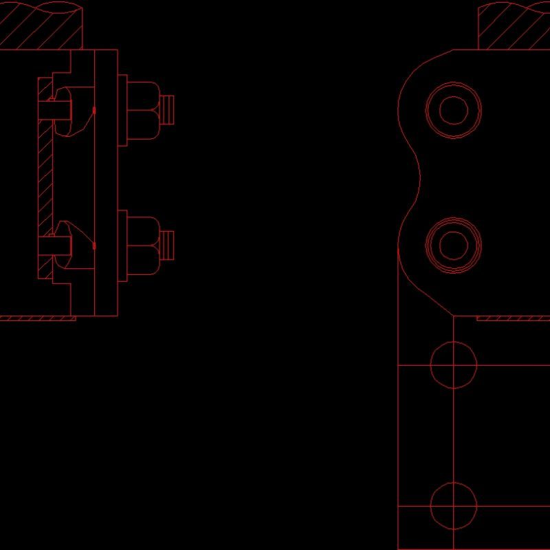 Terminal Aluminum DWG Block for AutoCAD • Designs CAD