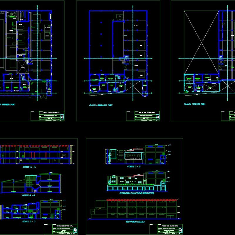 Textile Factory DWG Block for AutoCAD • Designs CAD