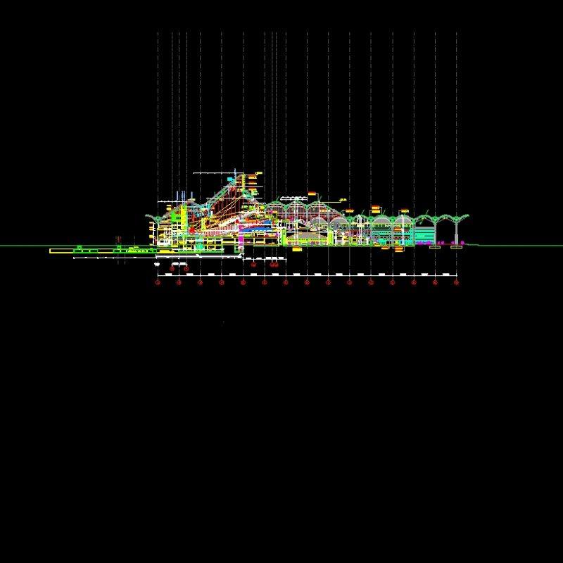 The National Convention Center DWG Block for AutoCAD • Designs CAD