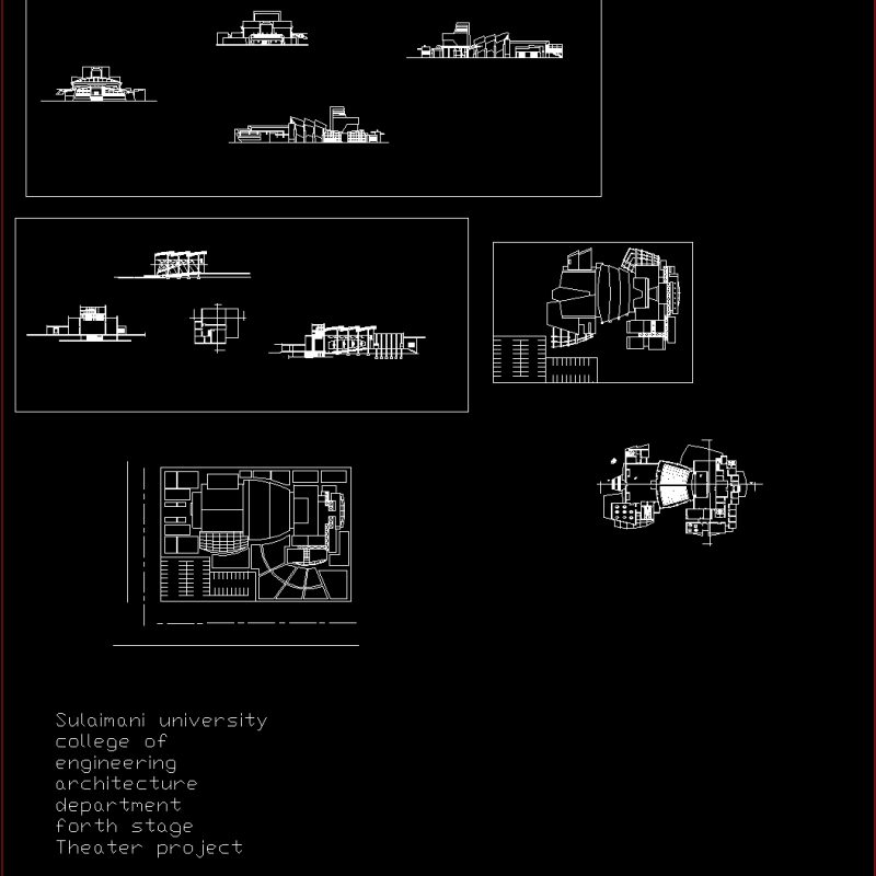 Theater DWG Full Project for AutoCAD • Designs CAD