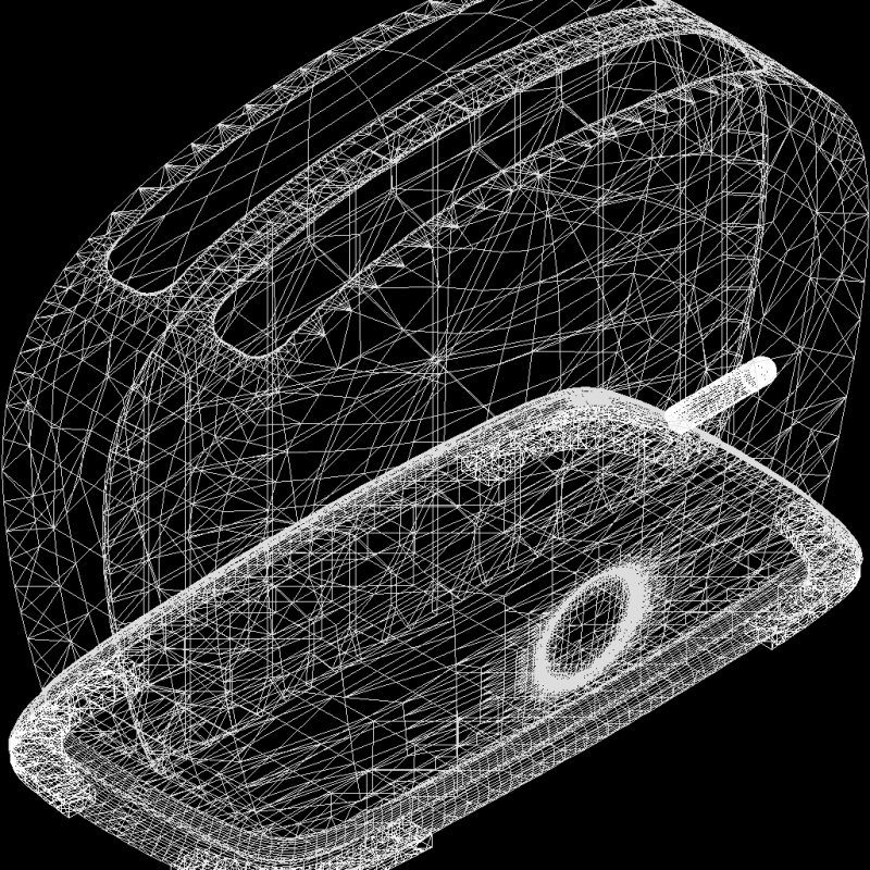 Toaster 3D DWG Model for AutoCAD • Designs CAD