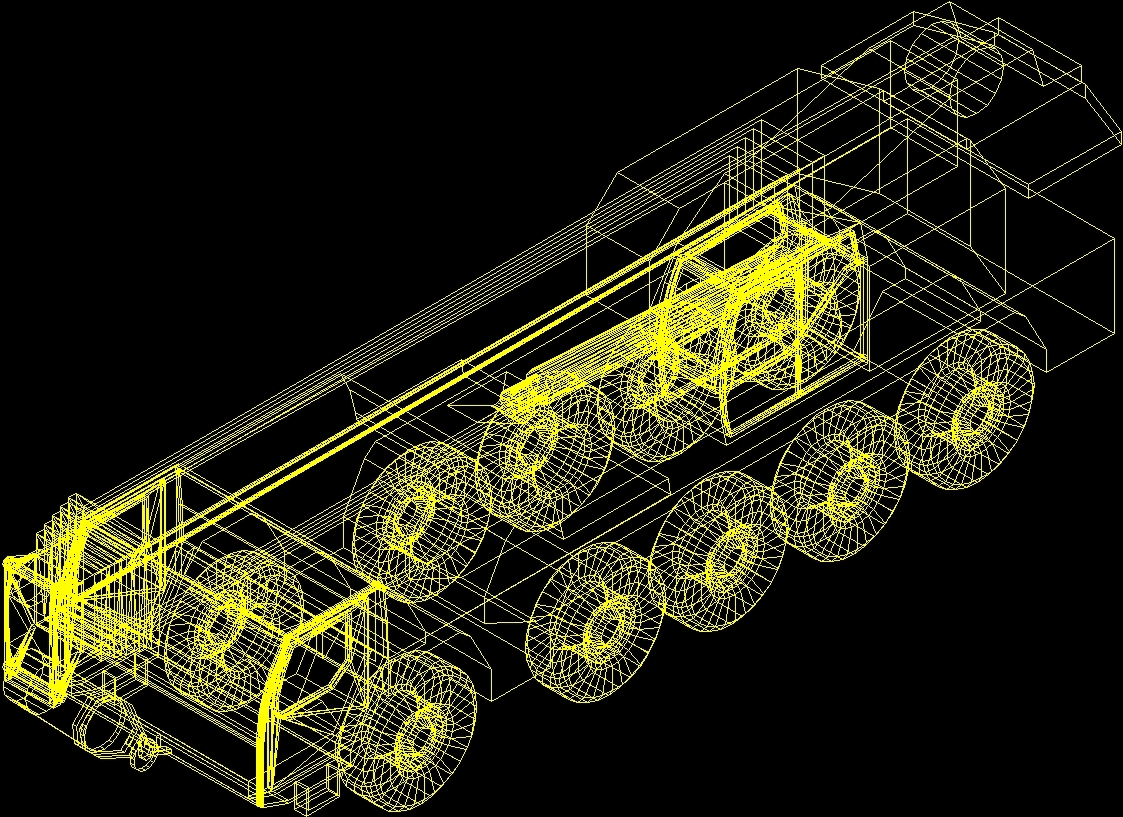 Tractor 3D DWG Model for AutoCAD • Designs CAD