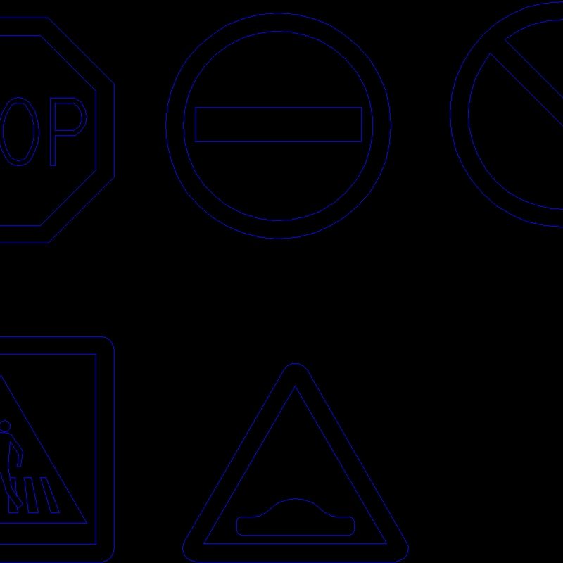 Traffic Signals 2D DWG Block for AutoCAD • Designs CAD