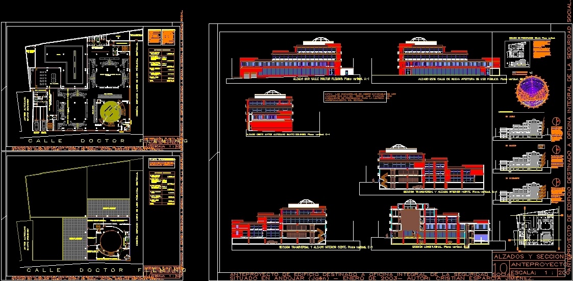 Treasury Building For The Social Security DWG Block for AutoCAD ...