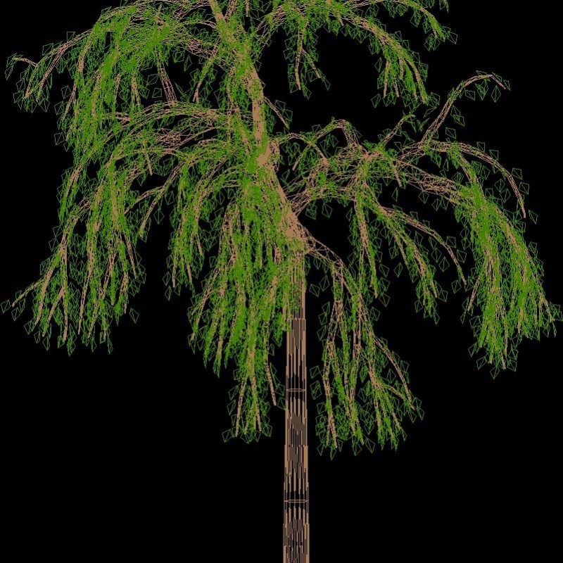 Tree 3D DWG Model for AutoCAD • Designs CAD