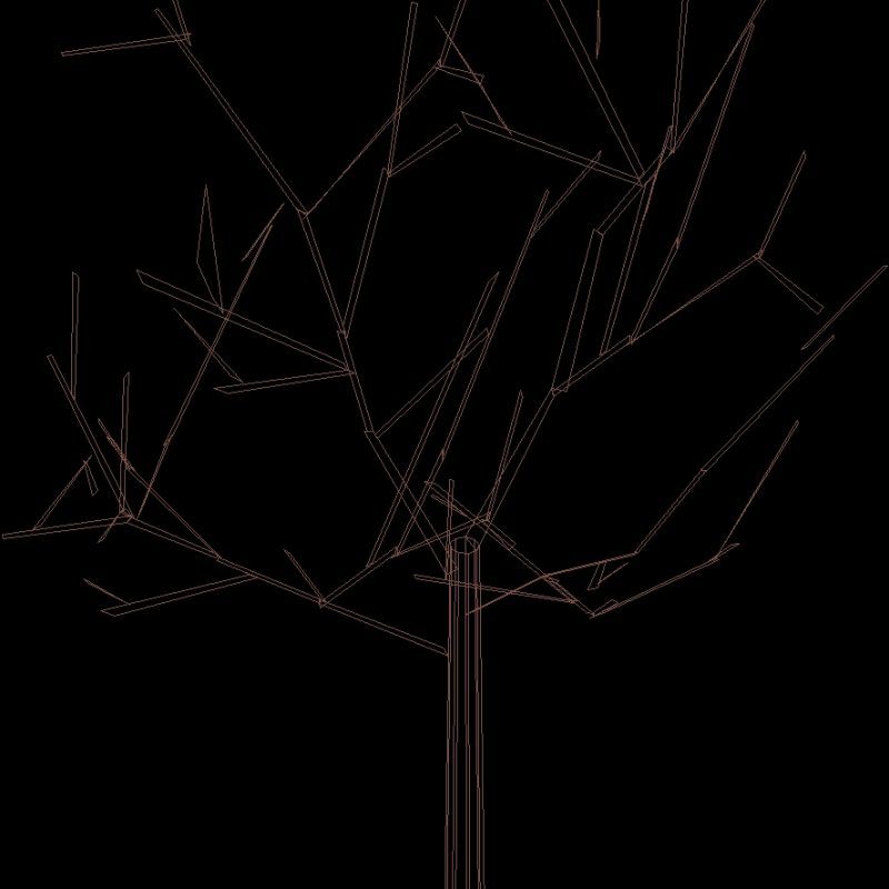 Trees And Figures 3D DWG Model for AutoCAD • Designs CAD