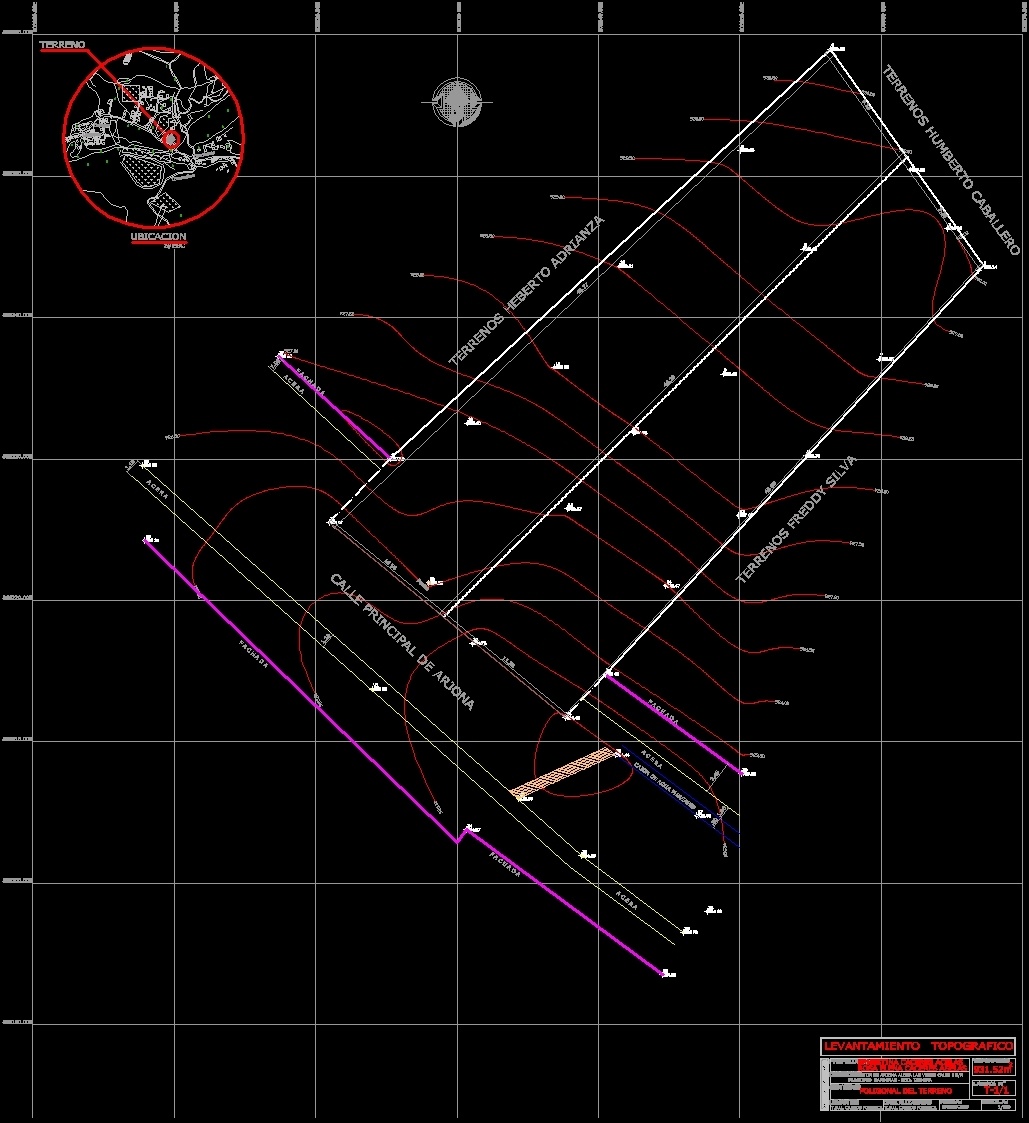 Uprising Two Parcels DWG Detail for AutoCAD | DesignsCAD