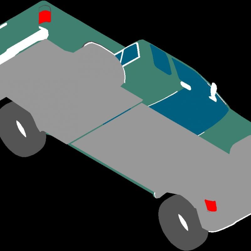 Van Toyota 3D DWG Model for AutoCAD • Designs CAD