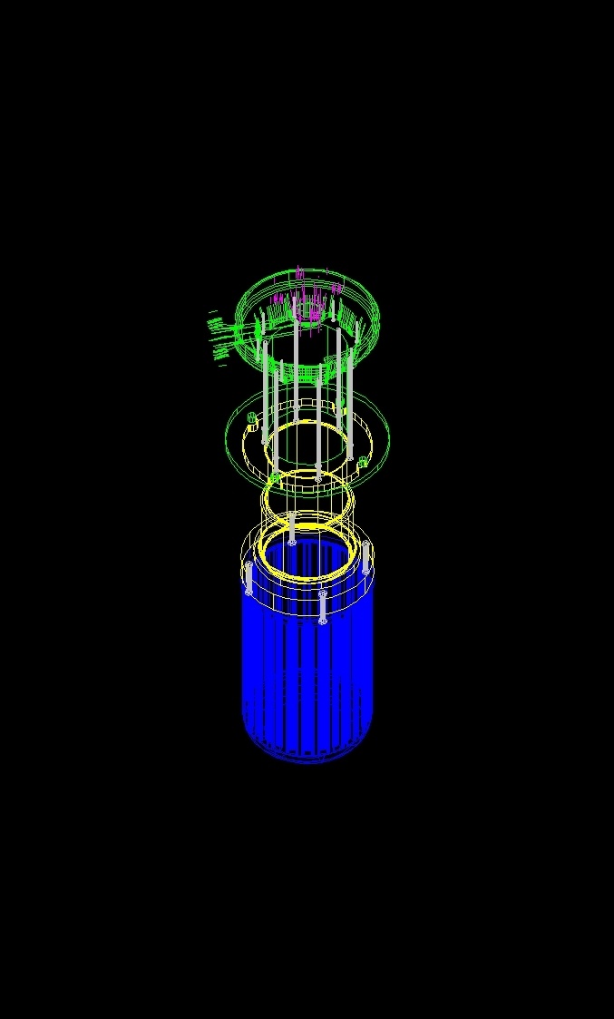 Vertical Vertical Pump Ksb 3D DWG Model for AutoCAD • Designs CAD