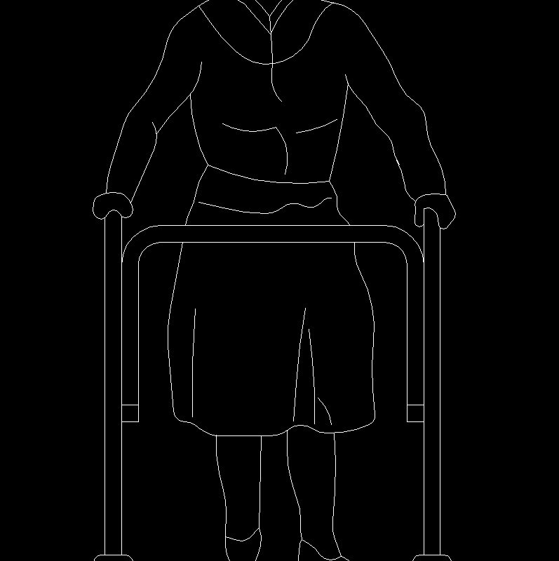 Walkway DWG Block for AutoCAD • Designs CAD