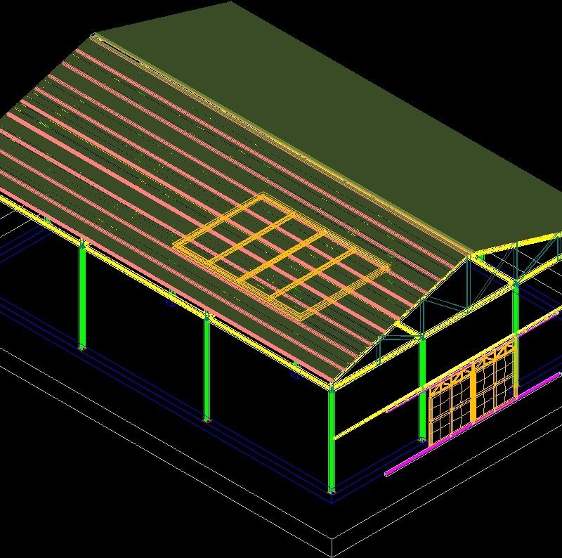 Warehouse 3D DWG Model for AutoCAD • Designs CAD