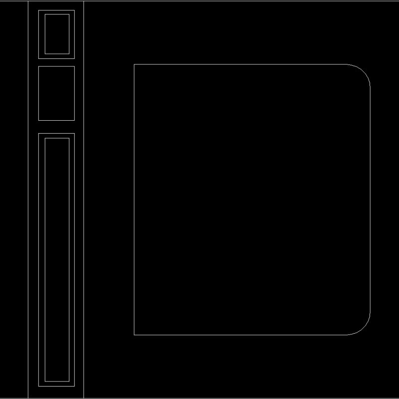 Washing Machine DWG Block for AutoCAD • Designs CAD