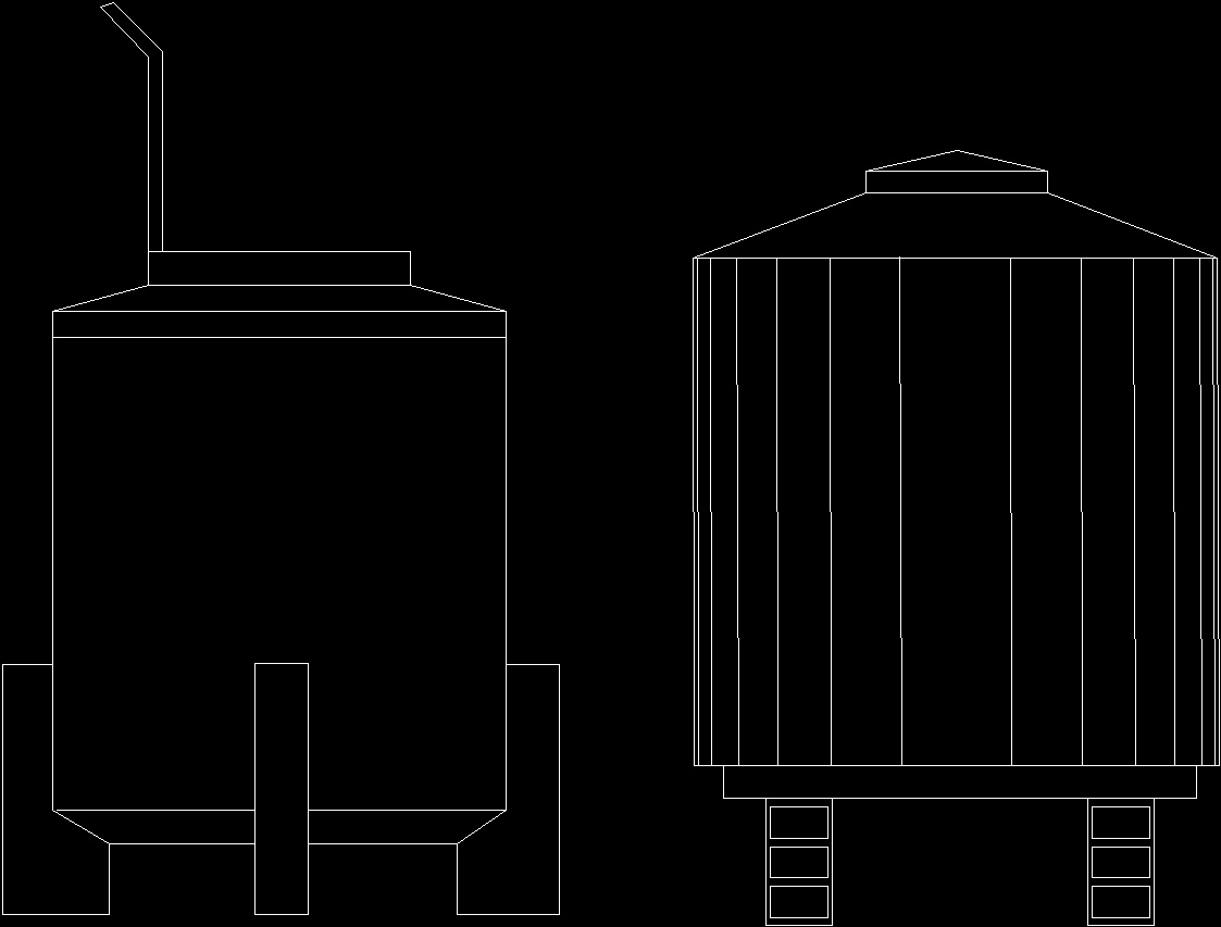 How To Draw Water Tank On Autocad - Design Talk