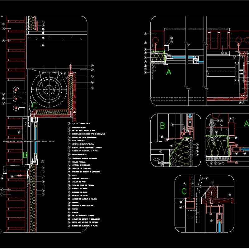 Window Detail DWG Detail for AutoCAD • Designs CAD