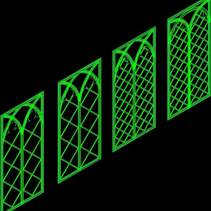Windows 3D DWG Model for AutoCAD • Designs CAD