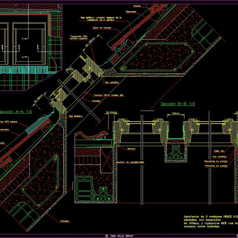 Windows Inclined Roofs1008 DWG Block for AutoCAD • Designs CAD