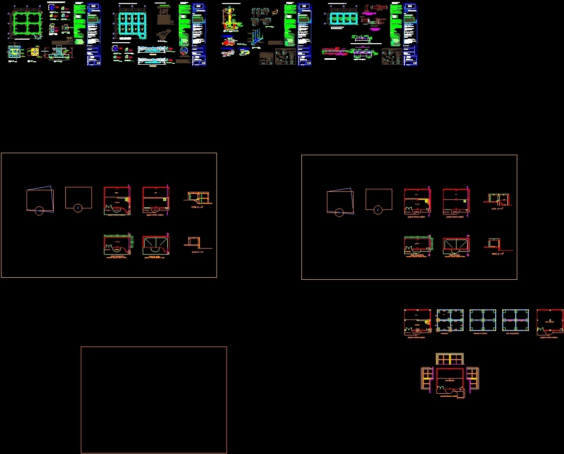 Winery Warehouse With Loft, Losacero DWG Block for AutoCAD • Designs CAD