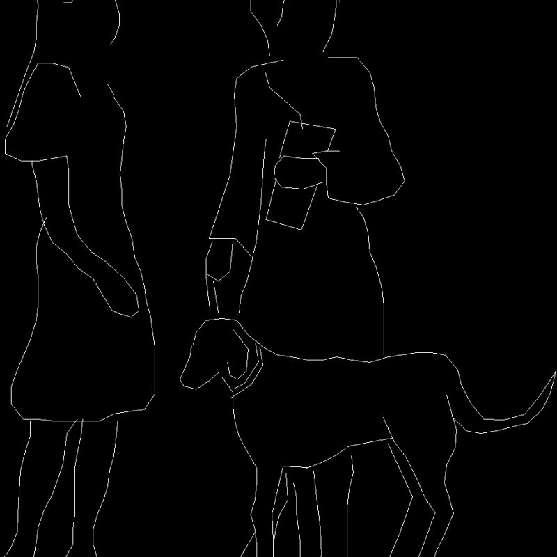 Women 003 DWG Block for AutoCAD • Designs CAD