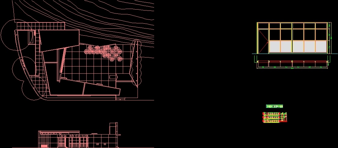 Wood And Glass Panel For Office DWG Detail for AutoCAD • Designs CAD