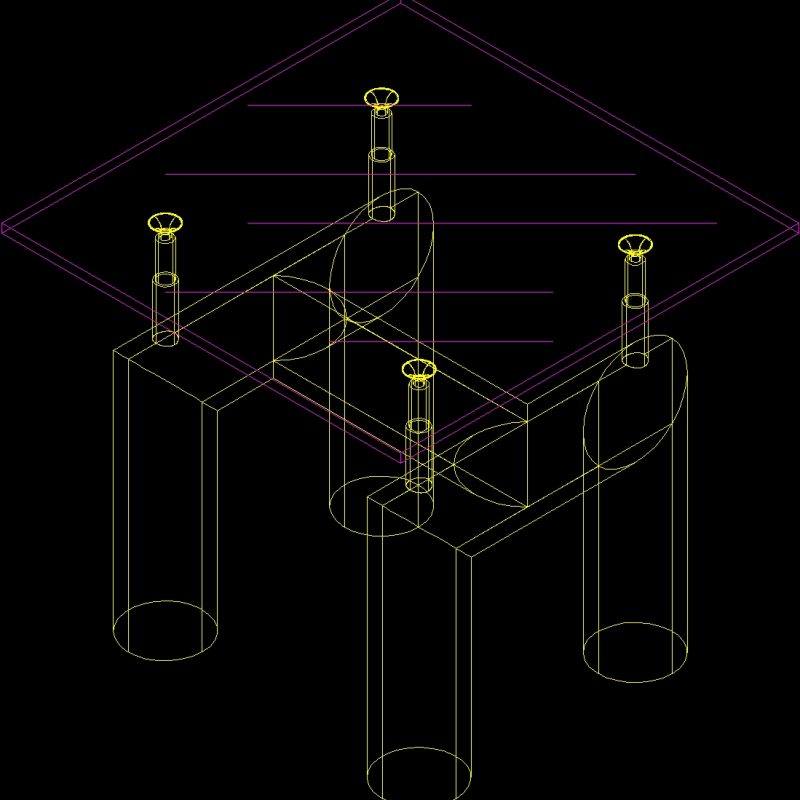 Work Table 2 DWG Full Project for AutoCAD • Designs CAD