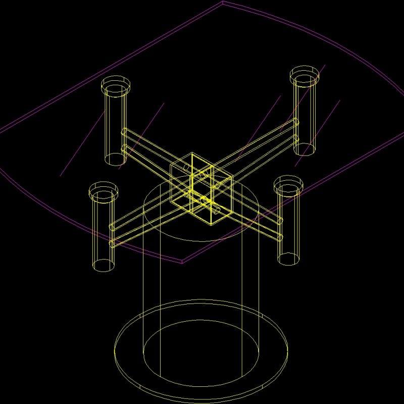 Work Table 3 DWG Full Project for AutoCAD • Designs CAD