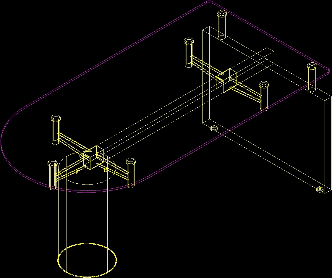 Work Table 3D DWG Full Project for AutoCAD • Designs CAD