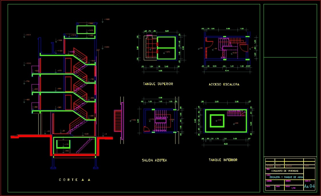 Apartments Building DWG Section for AutoCAD • Designs CAD
