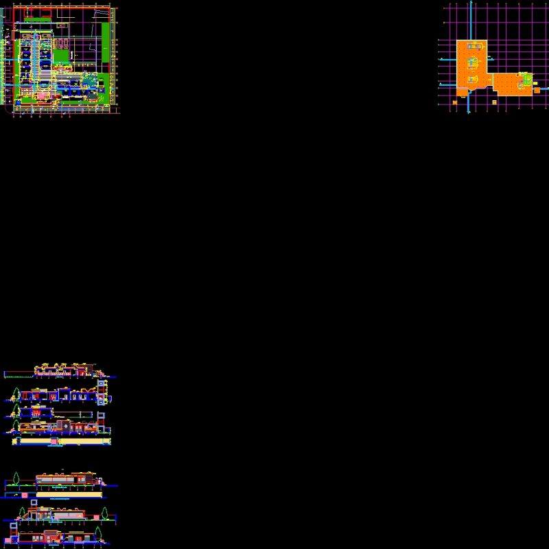Basic Hospital DWG Section for AutoCAD • Designs CAD