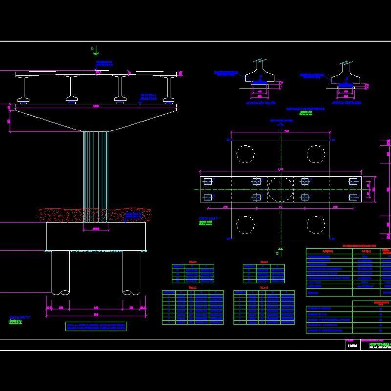 Beams Bridge DWG Full Project for AutoCAD • Designs CAD
