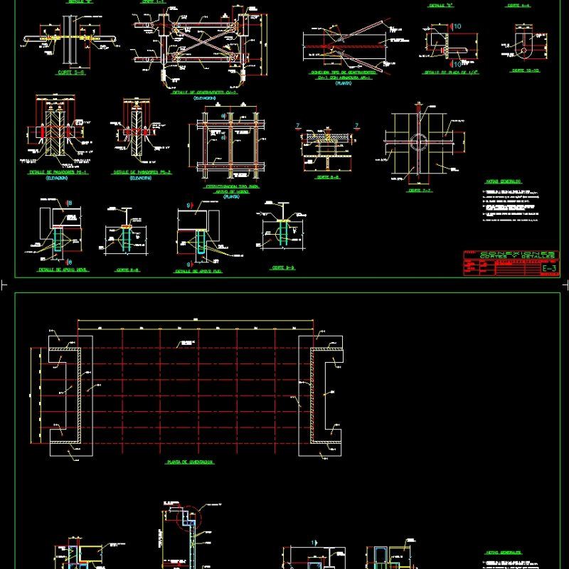 Bridge On River DWG Section for AutoCAD • Designs CAD