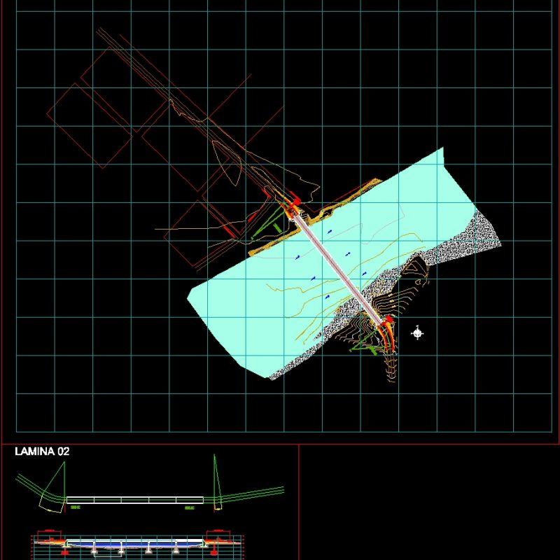 Bridge Over Masicuri River DWG Block for AutoCAD • Designs CAD