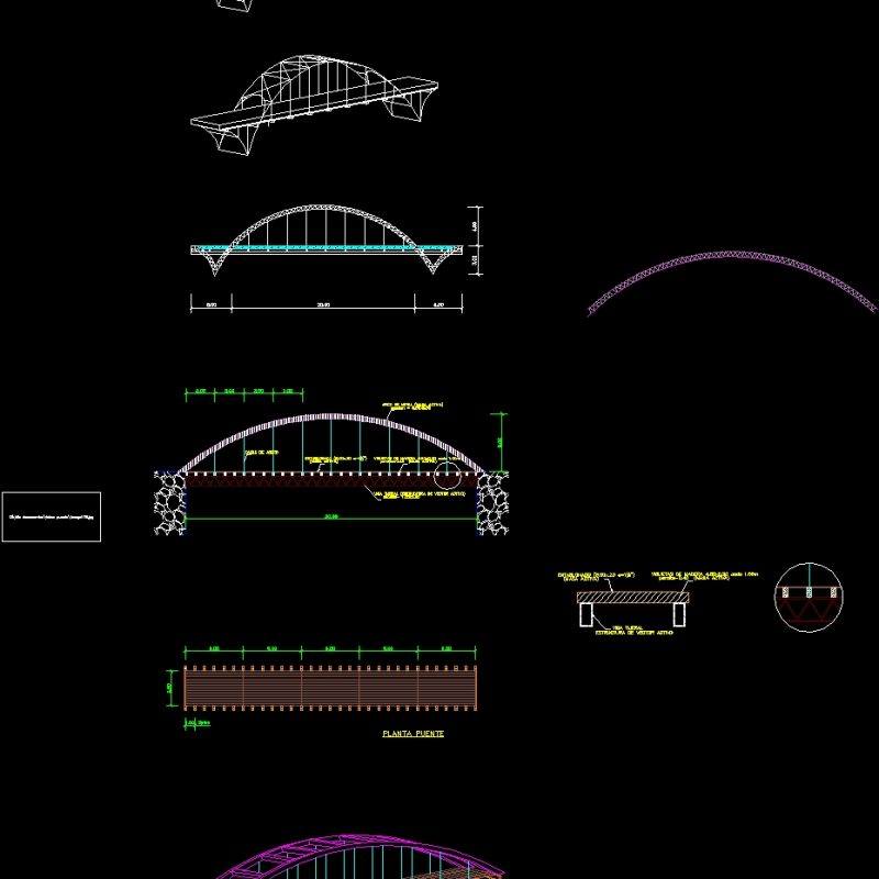 Bridge Project DWG Full Project for AutoCAD • Designs CAD