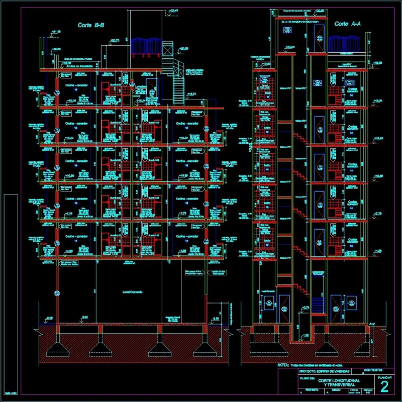 Building In Height Dwg Block For Autocad Designs Cad