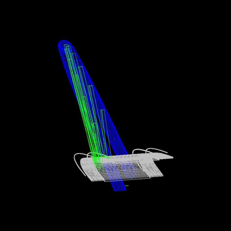 Calatrava Bridge 3D DWG Model for AutoCAD • Designs CAD
