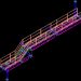 Catwalk For People Pedestrian Bridge 3D DWG Model for AutoCAD • Designs CAD
