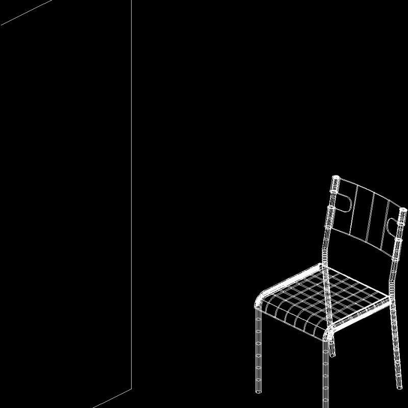 Chair 3D DWG Model for AutoCAD • Designs CAD