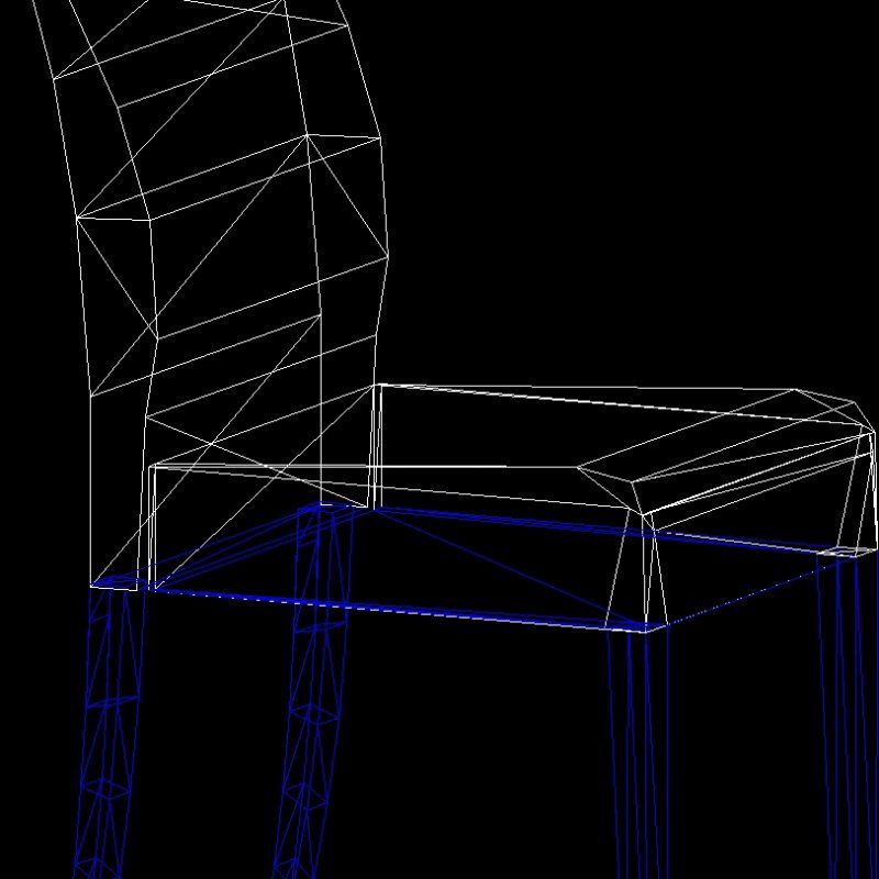 Chair 3D DWG Model for AutoCAD • Designs CAD