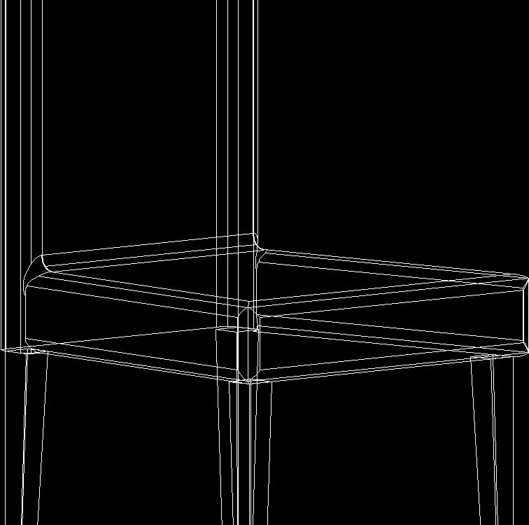 Chair Lounge 3D DWG Model for AutoCAD • Designs CAD