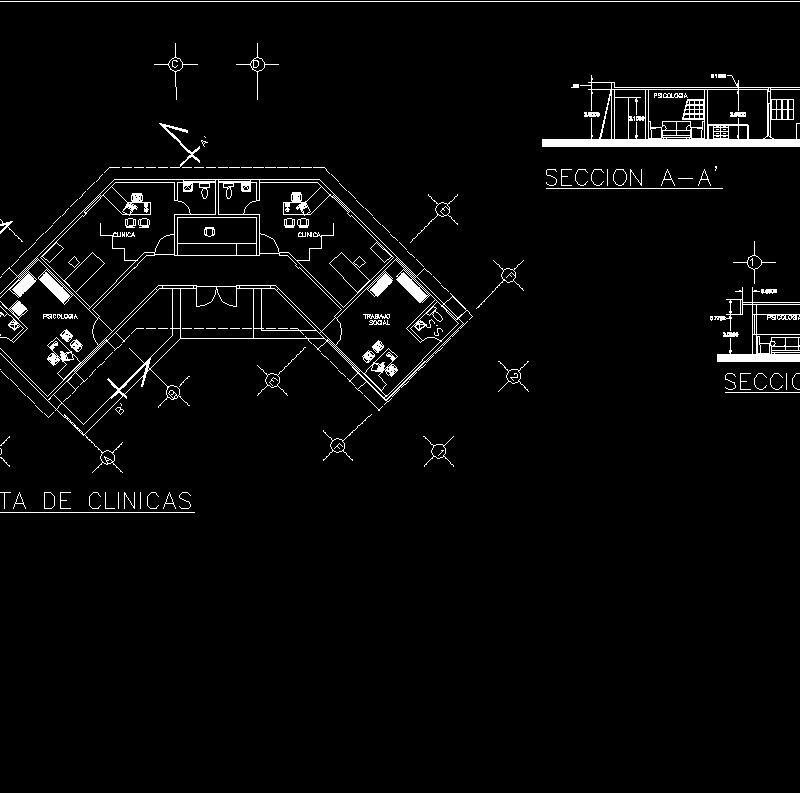 Clinical Module DWG Block for AutoCAD • Designs CAD