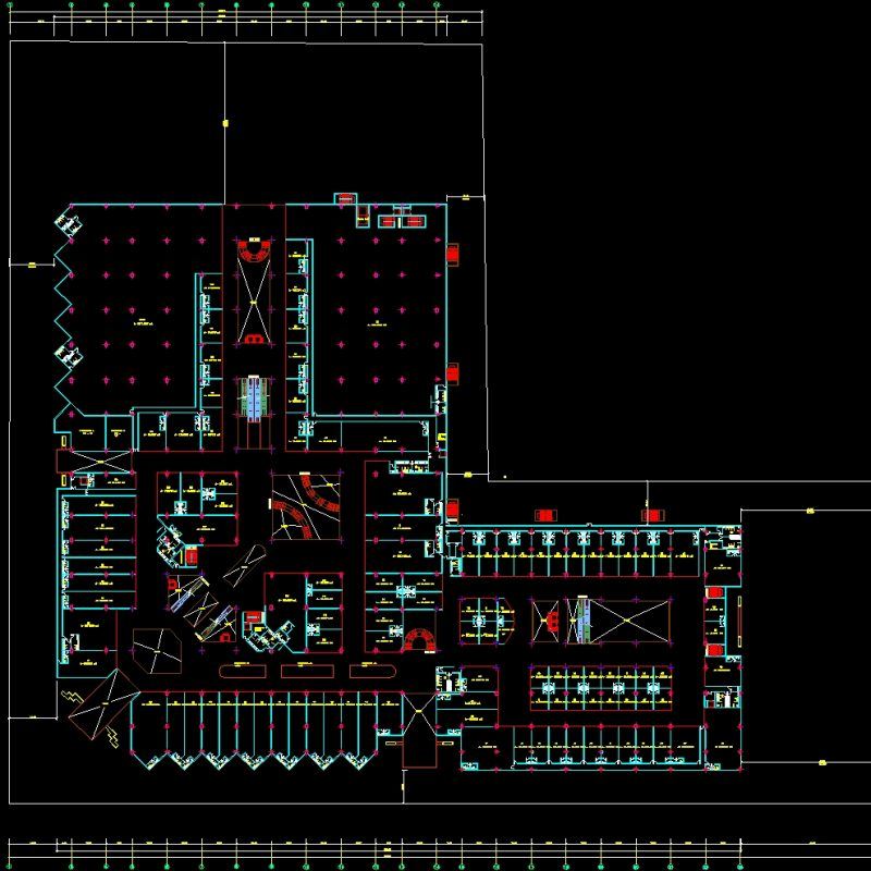 Commercial Center DWG Block for AutoCAD • Designs CAD