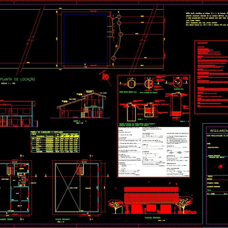 Commercial Store DWG Section for AutoCAD • Designs CAD