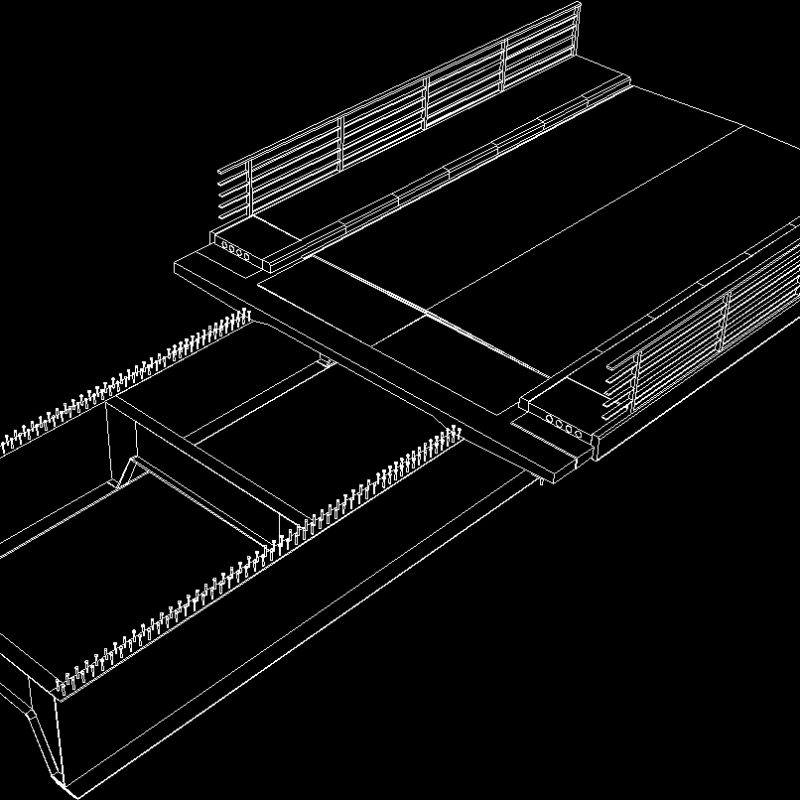 Composite Bridge Structures 3D DWG Full Project for AutoCAD • Designs CAD