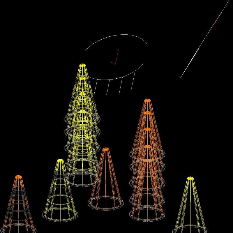 Cones 3D DWG Model for AutoCAD • Designs CAD