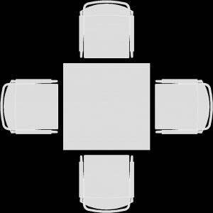 Conference Table DWG Block for AutoCAD • Designs CAD