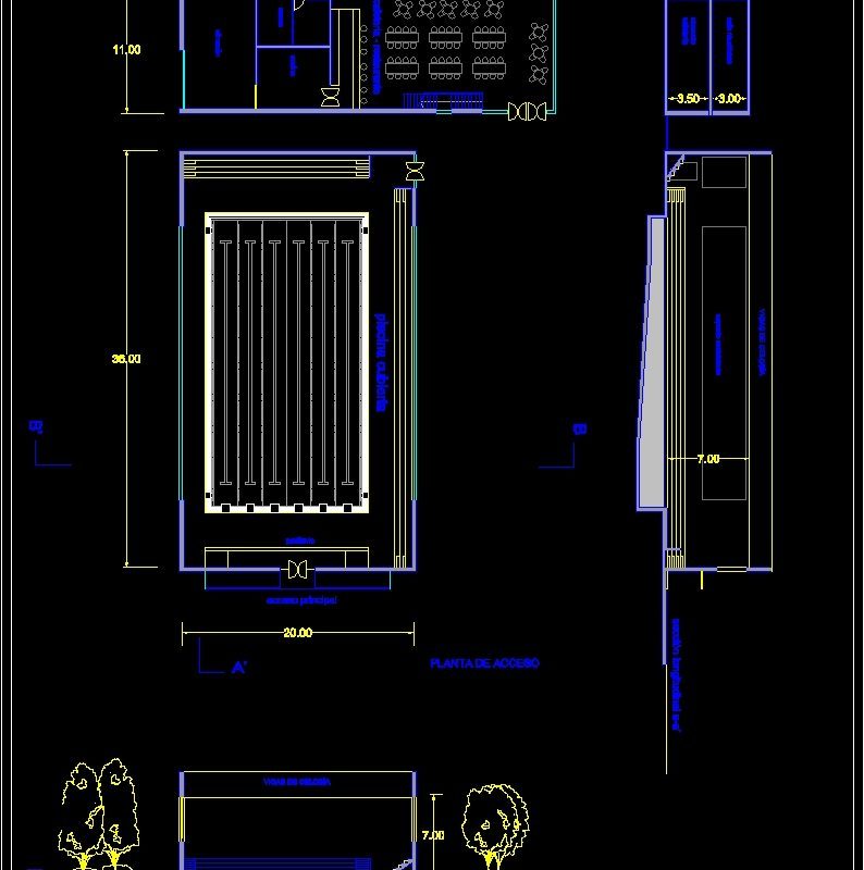 Contained Housings DWG Section for AutoCAD • Designs CAD